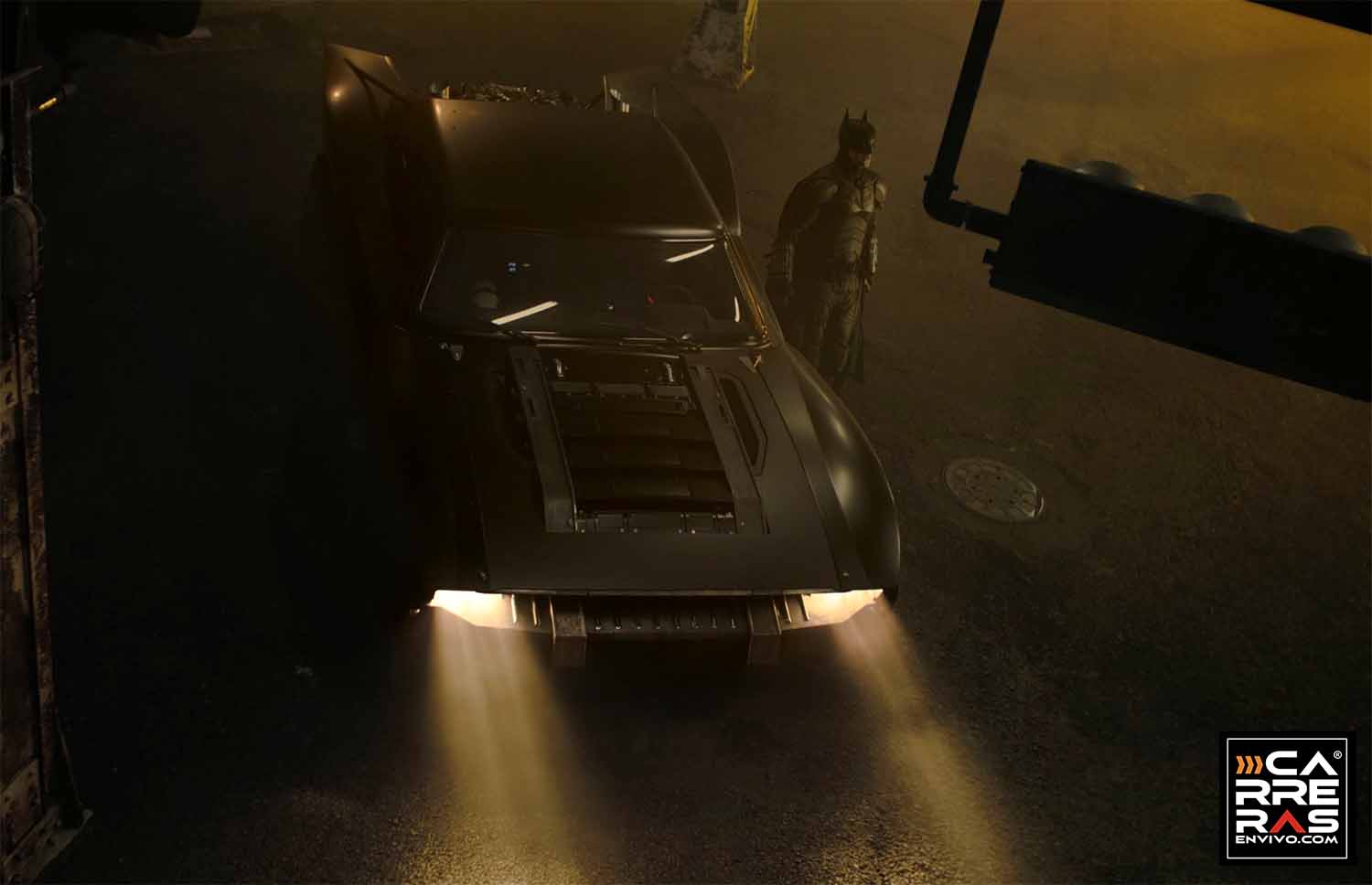 El Nuevo Batmóvil De ‘the Batman Parece Un Muscle Car Carreras En Vivo